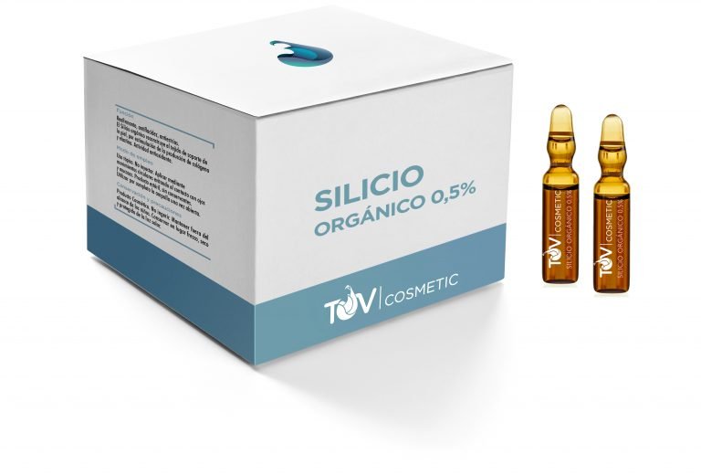 Silicio Organico 0,5%- 5ml.- 20 unid. – Aparatos Belleza